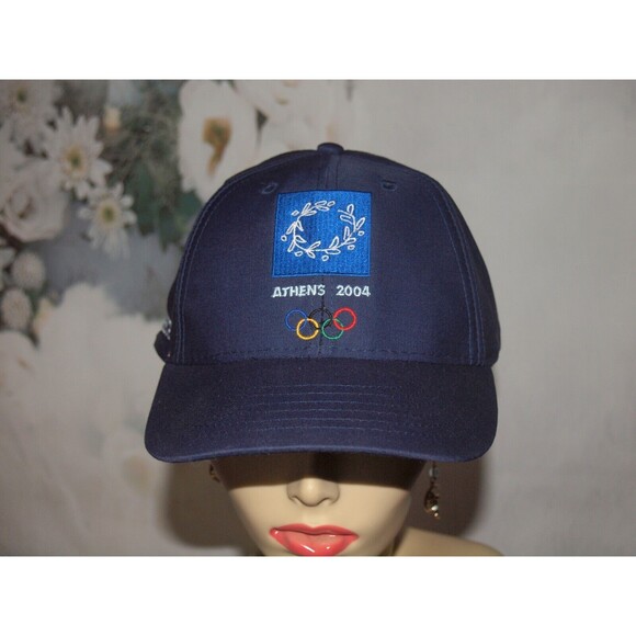 The Old Town Gallery | Accessories | Athens 204 Olympics Hat Dark Blue ...